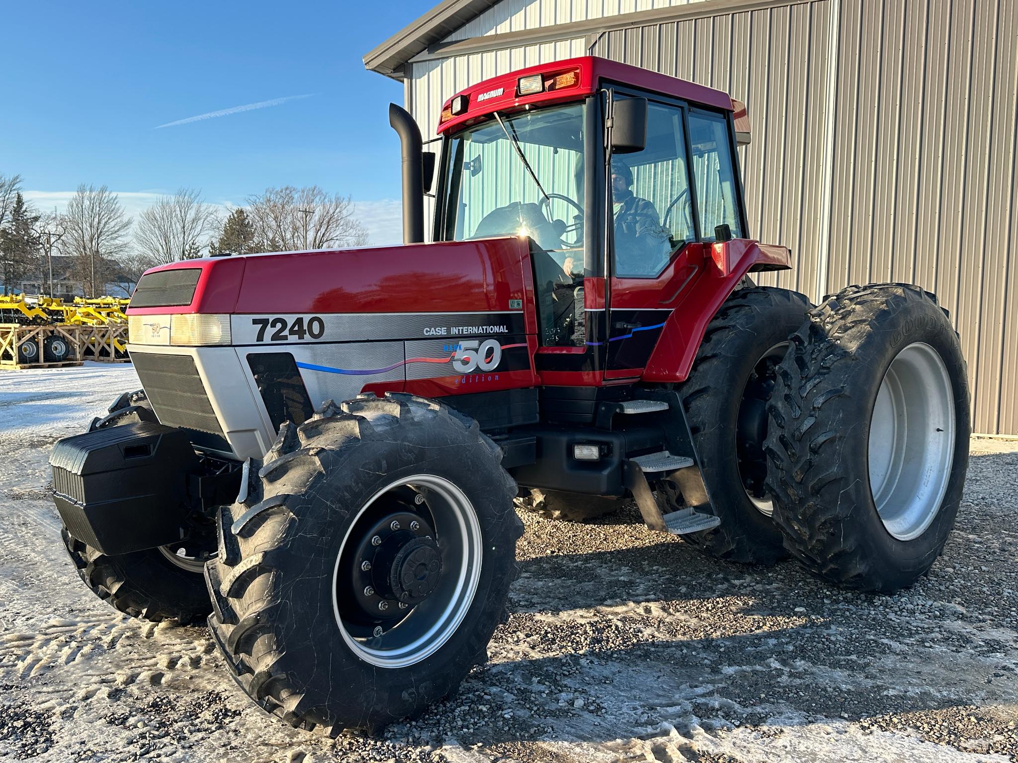 1995 Case IH 7240 Mark 50 Edition Original 3,412 hours Equipment ...